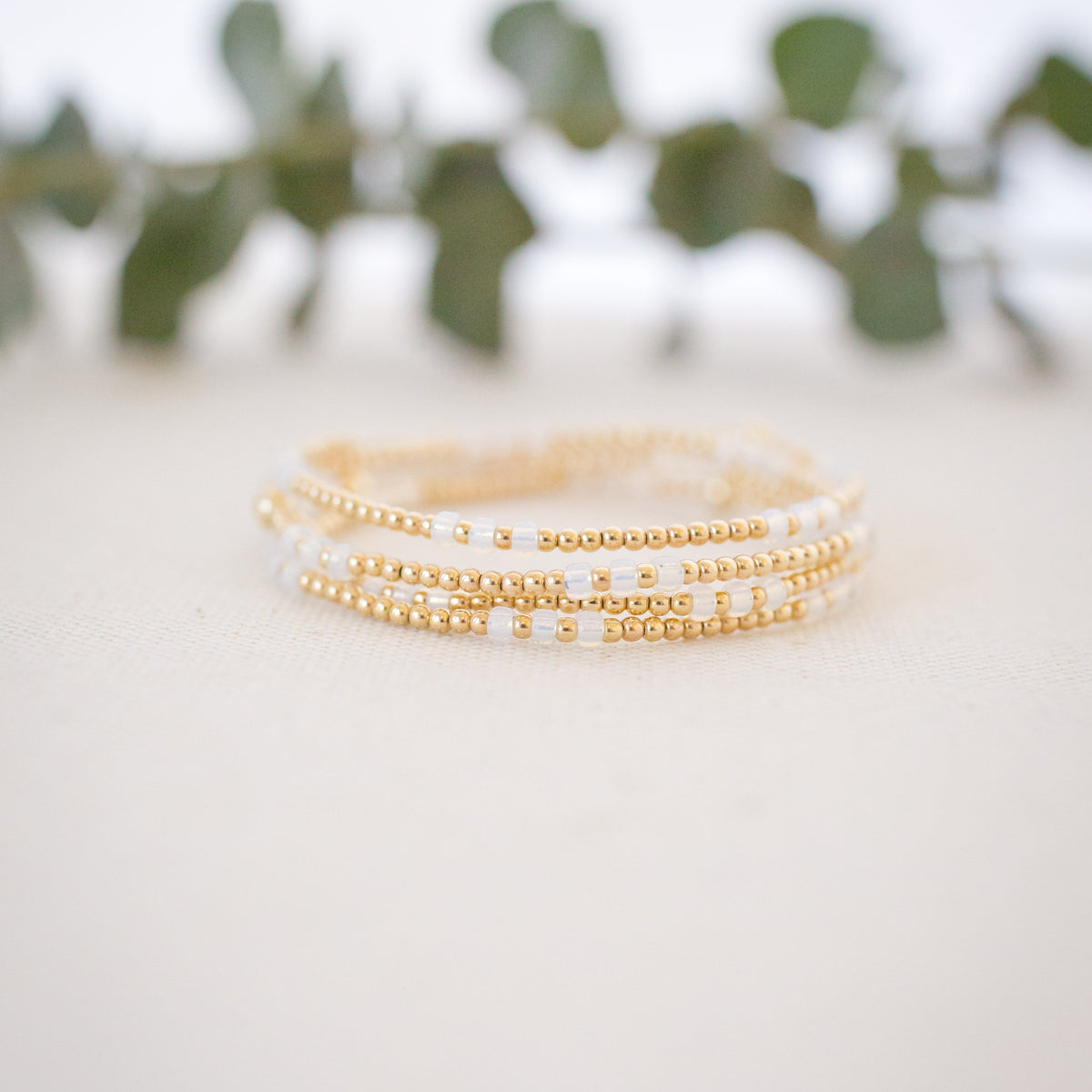 Stacks– Amethyst + Opal