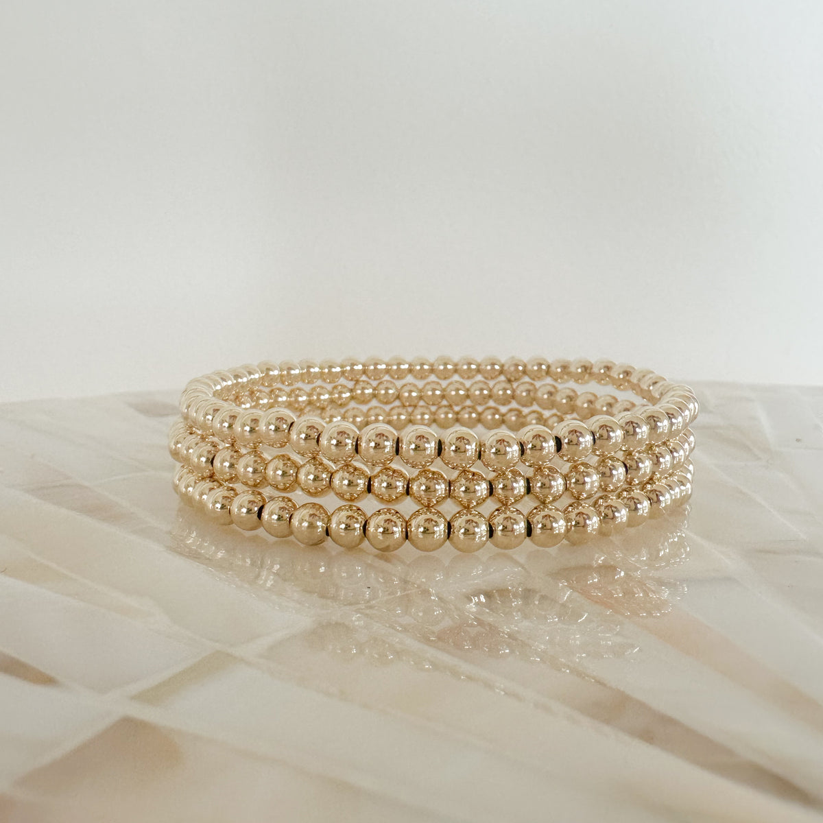 444 Stack– Amethyst + Opal