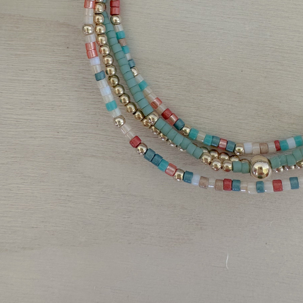 Sedona Stack– Amethyst + Opal