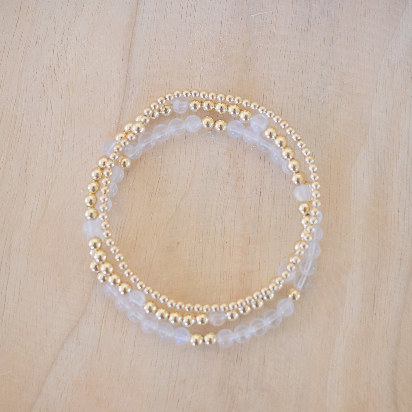 Stacks– Amethyst + Opal