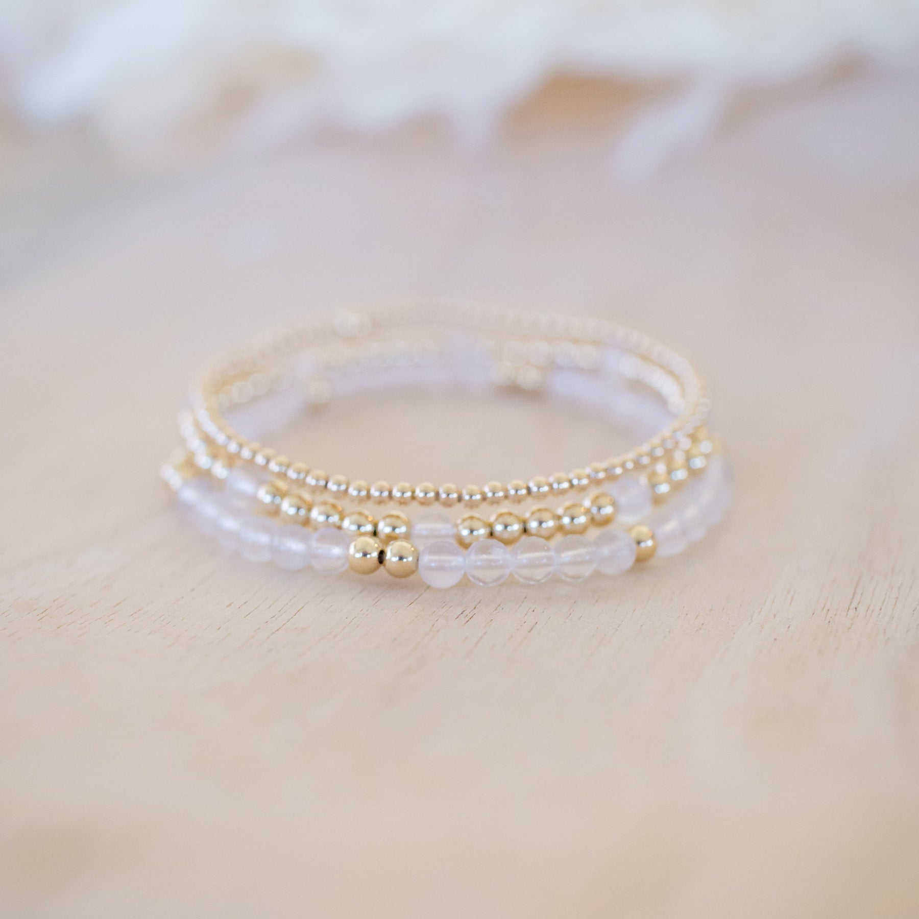 Stacks– Amethyst + Opal