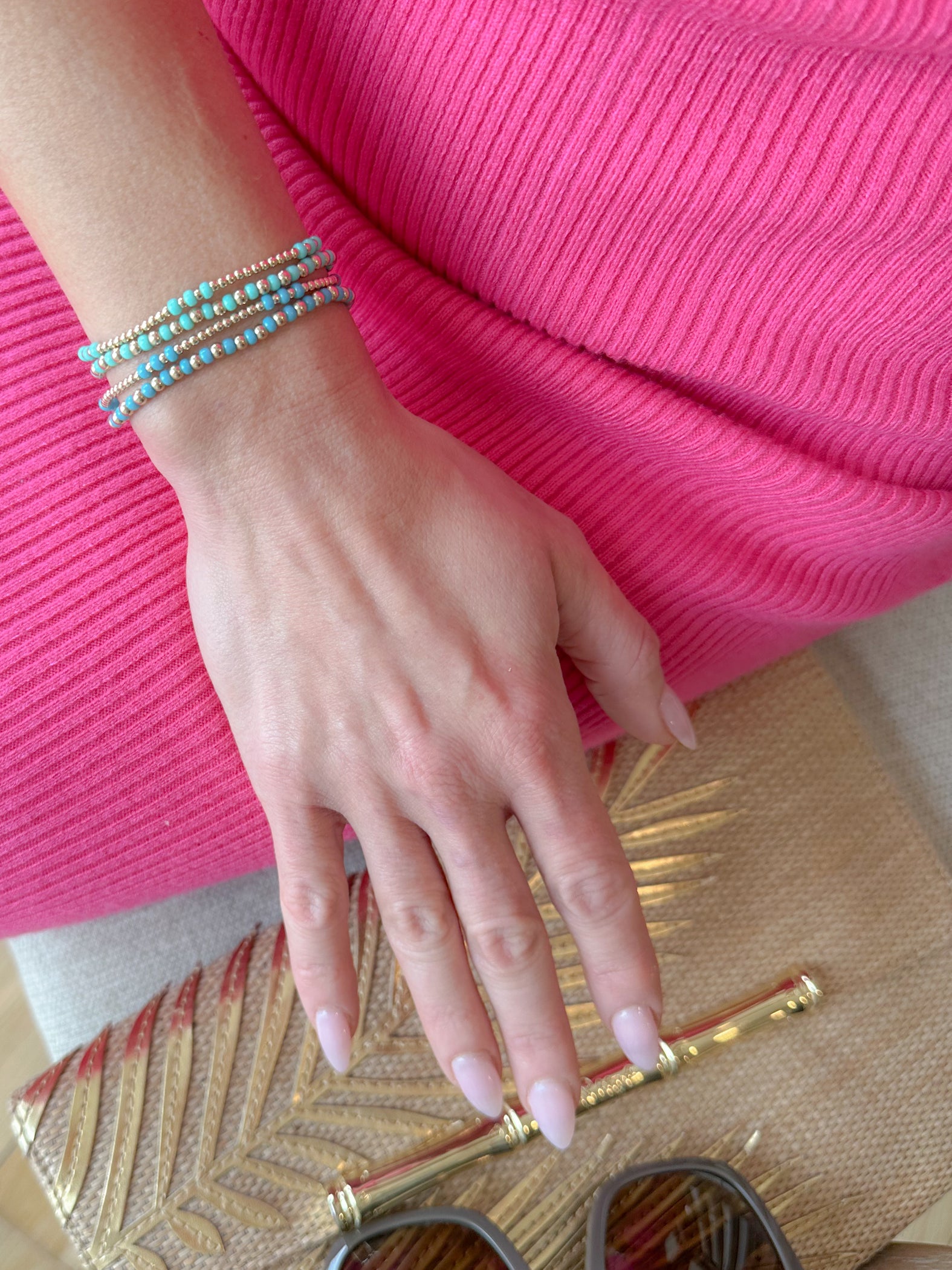 Capri Bracelet– Amethyst + Opal