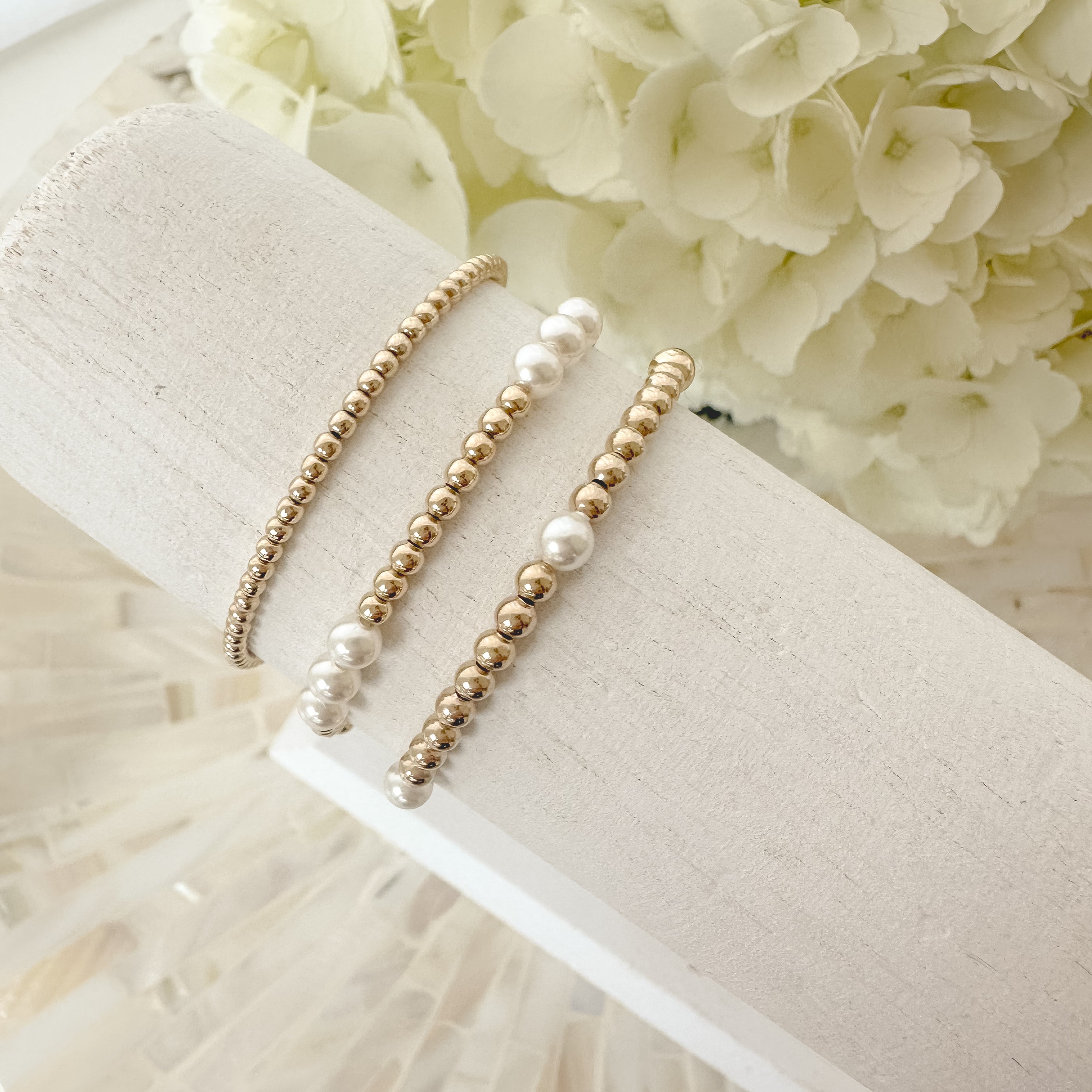 Newport Stack– Amethyst + Opal