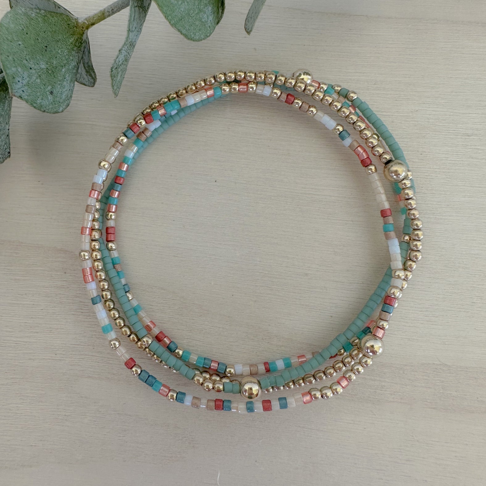 Sedona Stack– Amethyst + Opal