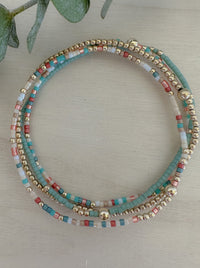 Sedona Stack– Amethyst + Opal