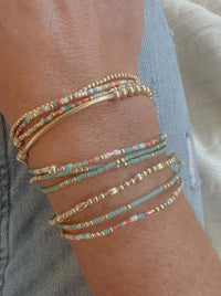 Sedona Stack– Amethyst + Opal